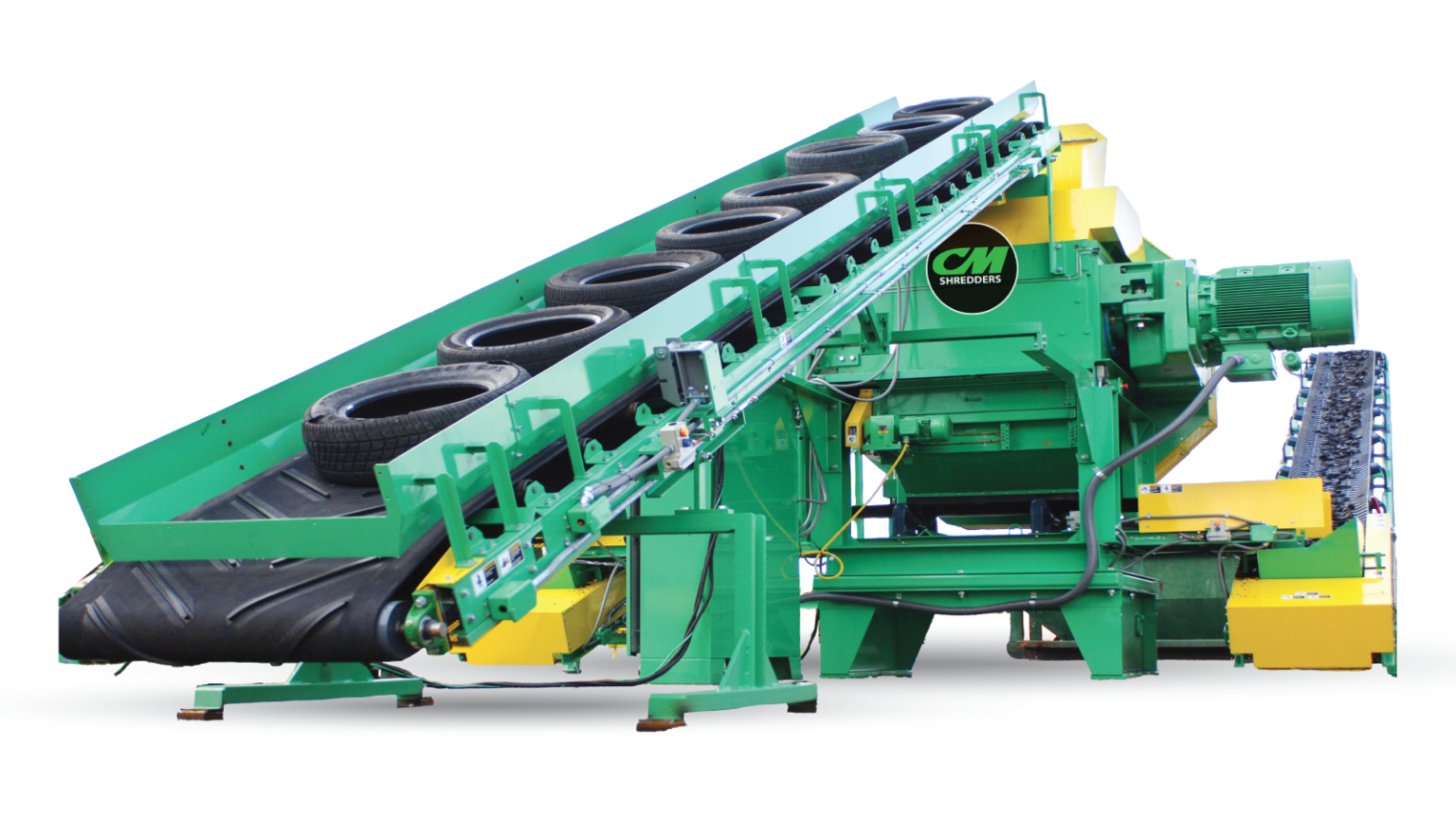 Start Tire Recycling - CM Shredders